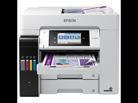 SAVE THOUSANDS of DOLLARS/Epson Printer 5850 ECO TANK Review