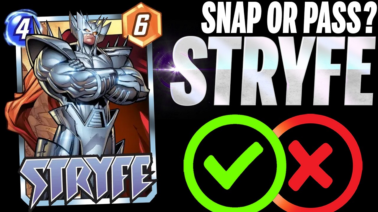 STRYFE 🔩 Details & Mechanics | Snap or Pass | Marvel Snap
