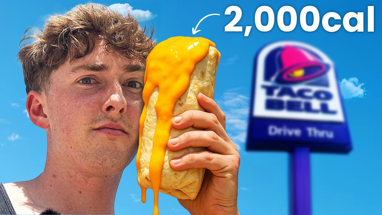 I Tried America's Highest Calorie Fast Food Items