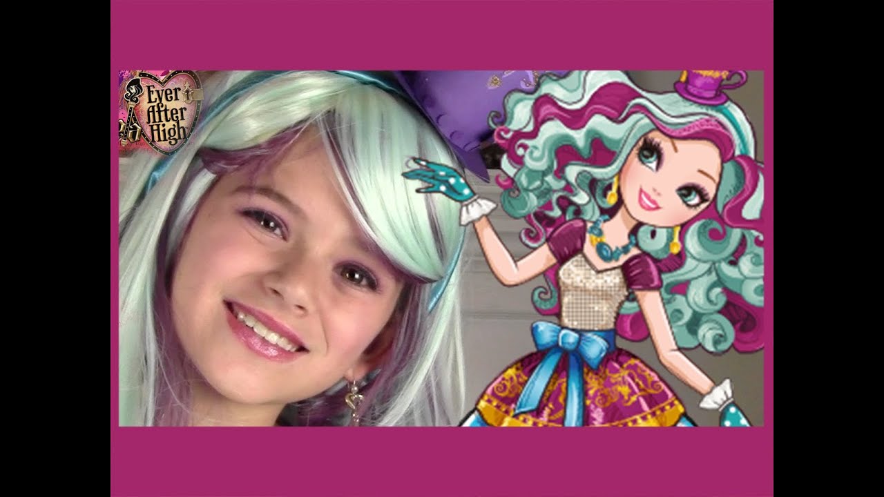 Ever After High Madeline Hatter Makeup Tutorial  |  KITTIESMAMA