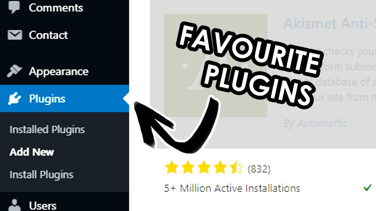 My favourite WordPress plugins in 2019