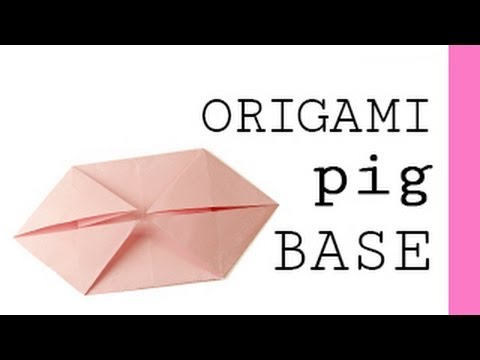 Origami Pig Base | The Secrets of Origami