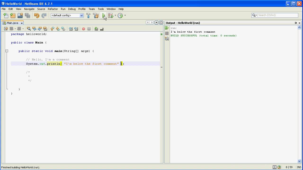 Understanding basic comments in Java