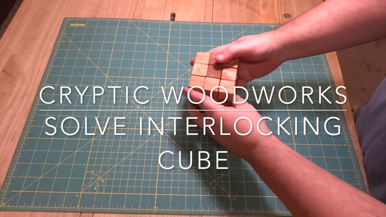 Solve an Interlocking Cube Puzzle