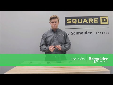 Installing LV426963 3 Pole Terminal Nut Kit onto PowerPact B Breakers | Schneider Electric Support