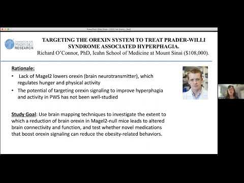 TARGETING THE OREXIN SYSTEM TO TREAT PRADER-WILLI SYNDROME ASSOCIATED HYPERPHAGIA
