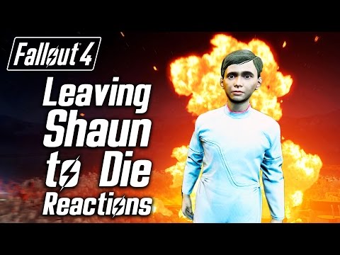 Fallout 4 - Leaving Shaun to Die - Sturges, Tinker Tom & Proctor Ingram's Reactions