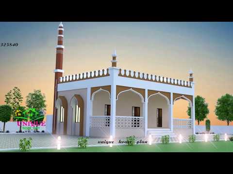 masjid 3d model elevation INDIA