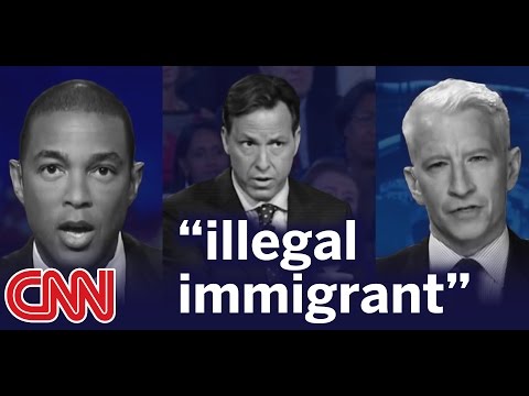 CNN's Anderson Cooper says "illegal immigrant" twice | Define American