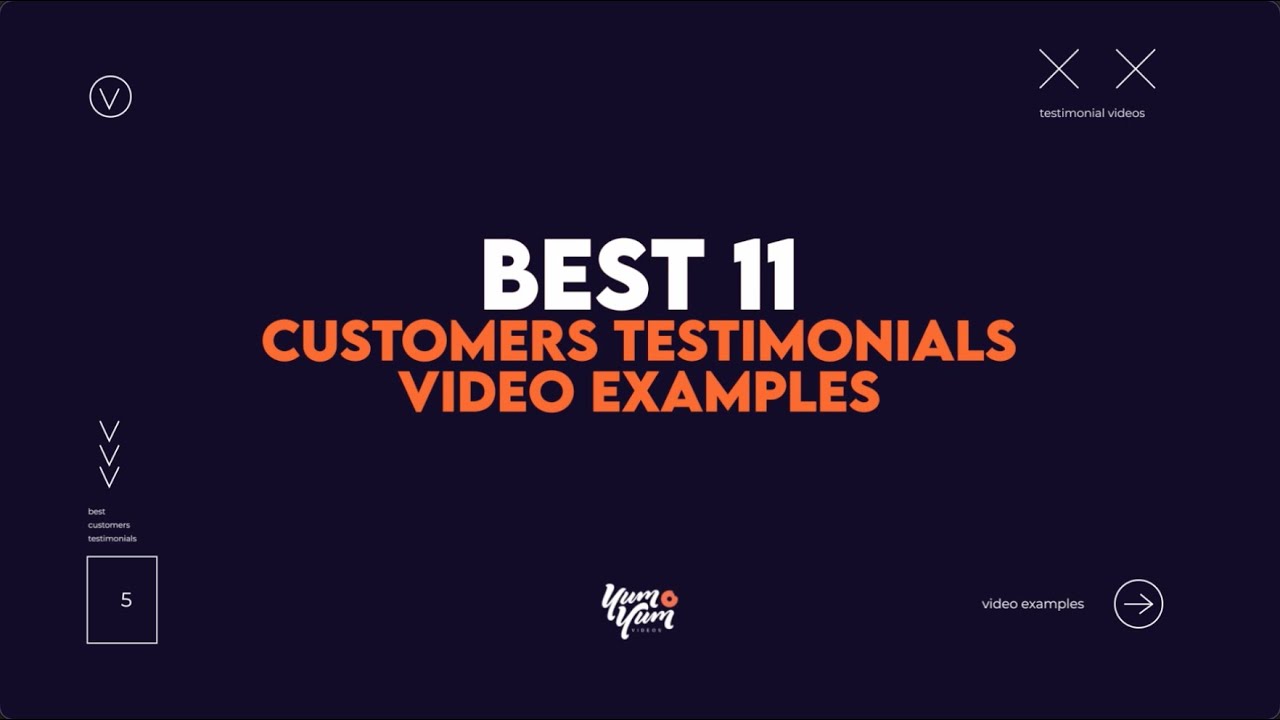 11 Best Testimonial Examples | by Yum Yum Videos