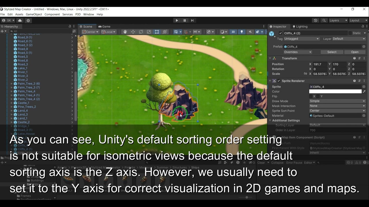 How to Fix Unity 2D Sprite Sorting Order Issues in 10 second