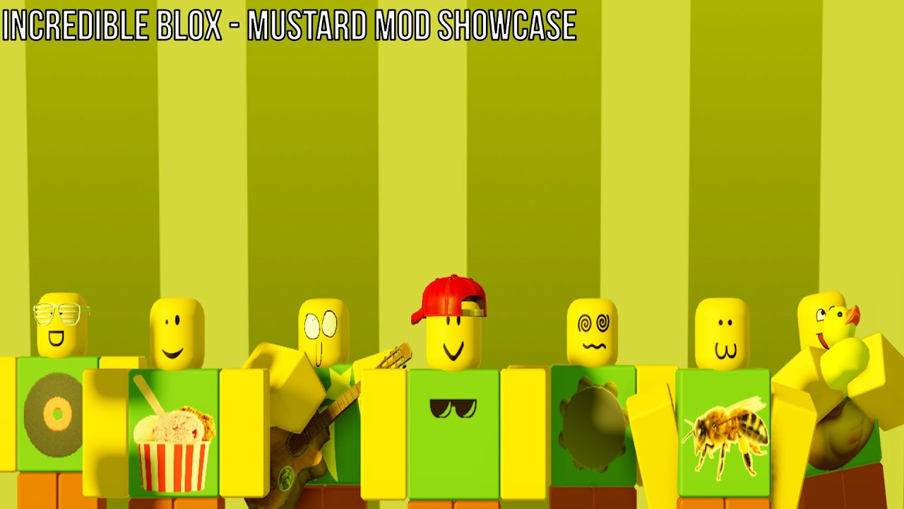 Roblox: Incredible Blox - Mustard Mod Showcase
