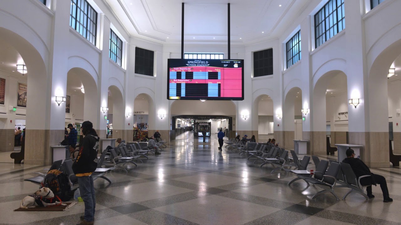 Springfield Union Station Comeback Message