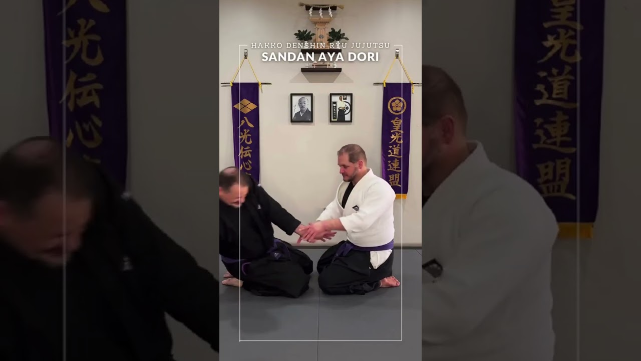 Hakko Denshin Ryu JuJutsu: Sandan Aya Dori Sandan Waza: Aya Dori (Cross Pin / Woven Cloth Art)