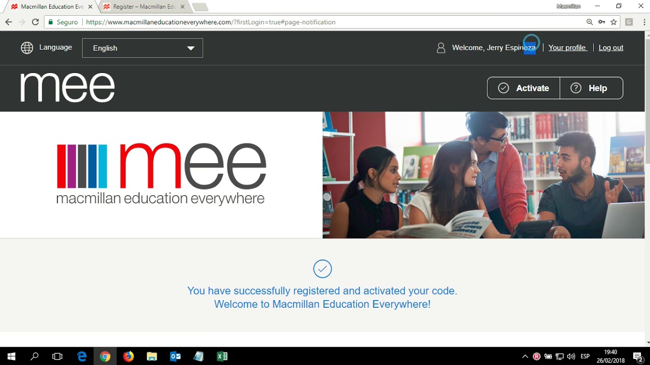 REGISTRO MEE , ACTIVACIÓN DE  CÓDIGOS , VISUALIZAR RECURSOS, DOCENTES (RESUMEN)