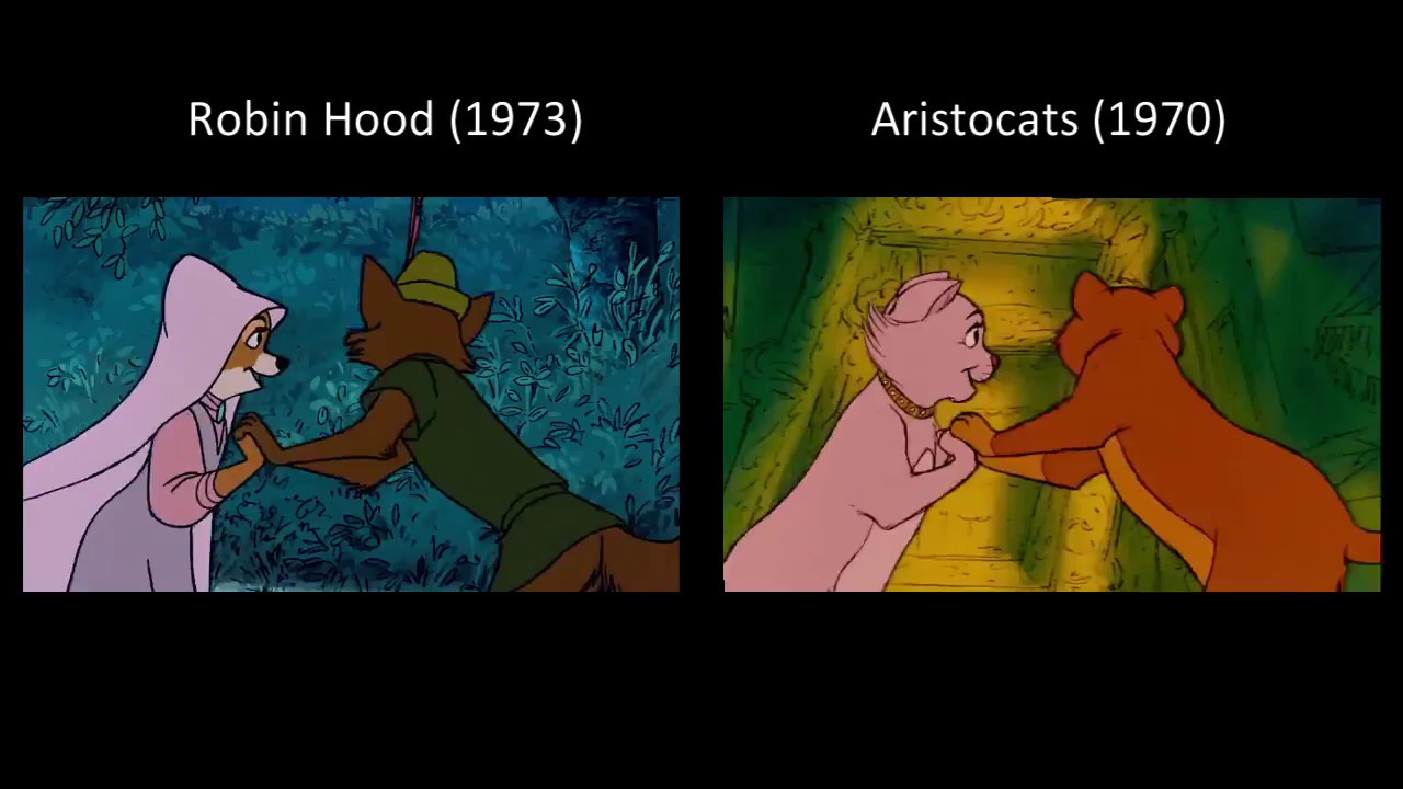 Reused animation in Robin Hood's 