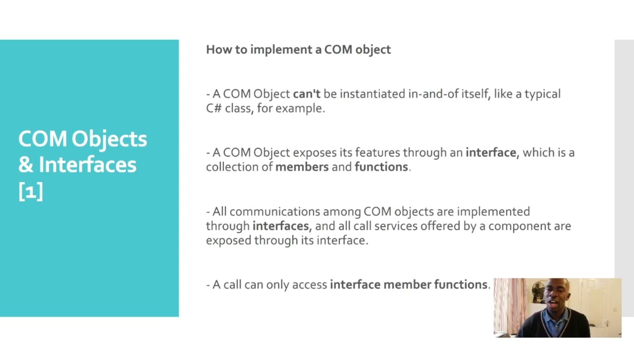 Understanding the Component Object Model - P1 (win32)
