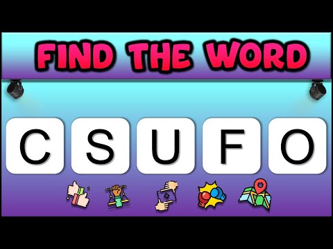 Scrambled Word Game #7 | 5 Letter words | Jumbled Words | Facts & Fun with Tez