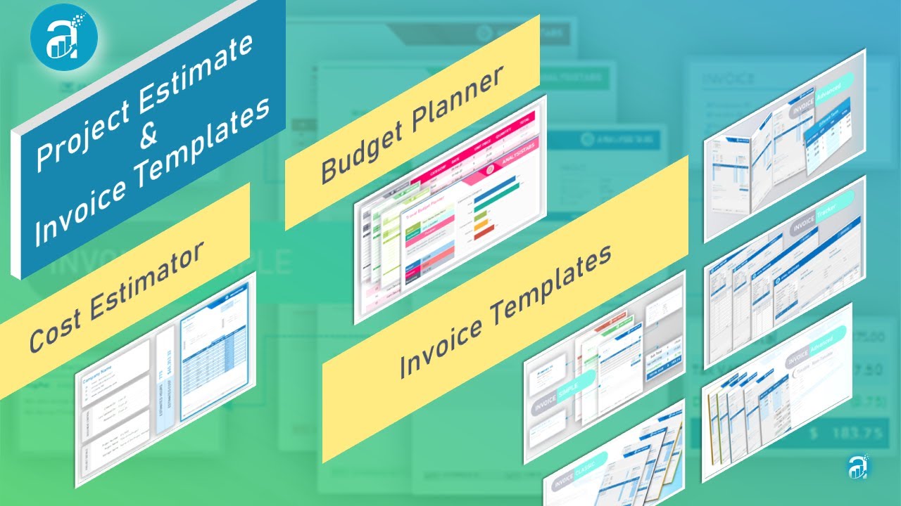 Project Estimation & Invoice - Excel Templates