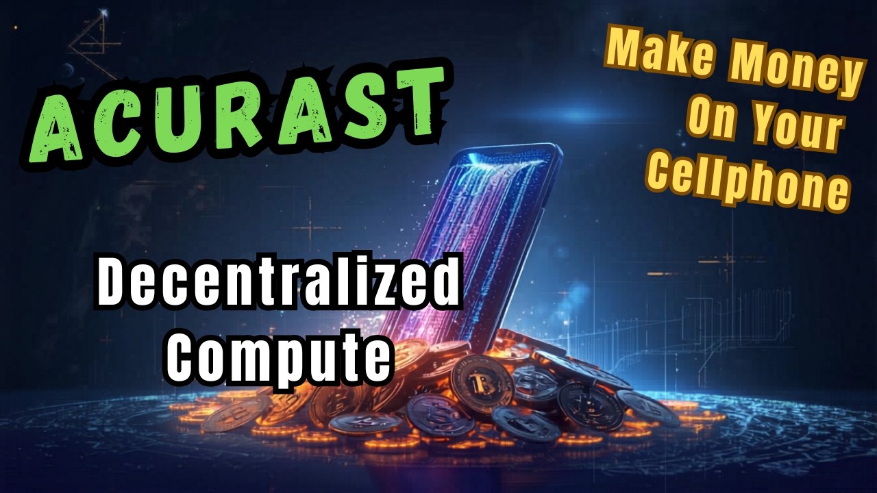 Acurast on a Cell Phone - Passive Income