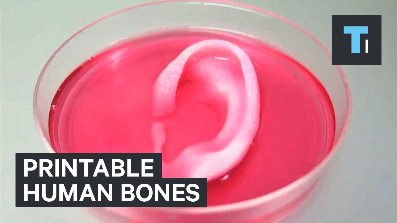 Printable human bones
