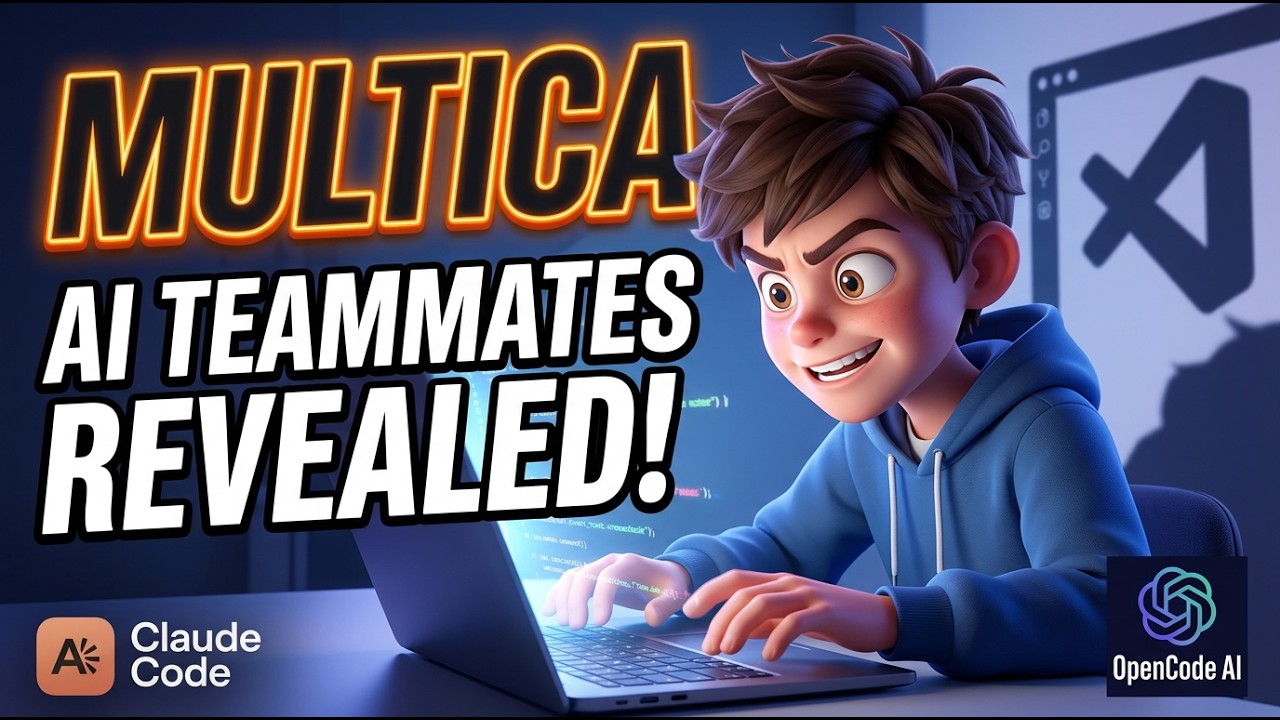 Multica: This OPEN TOOL CONVERTS Claude,OpenCode into TEAMMATES!