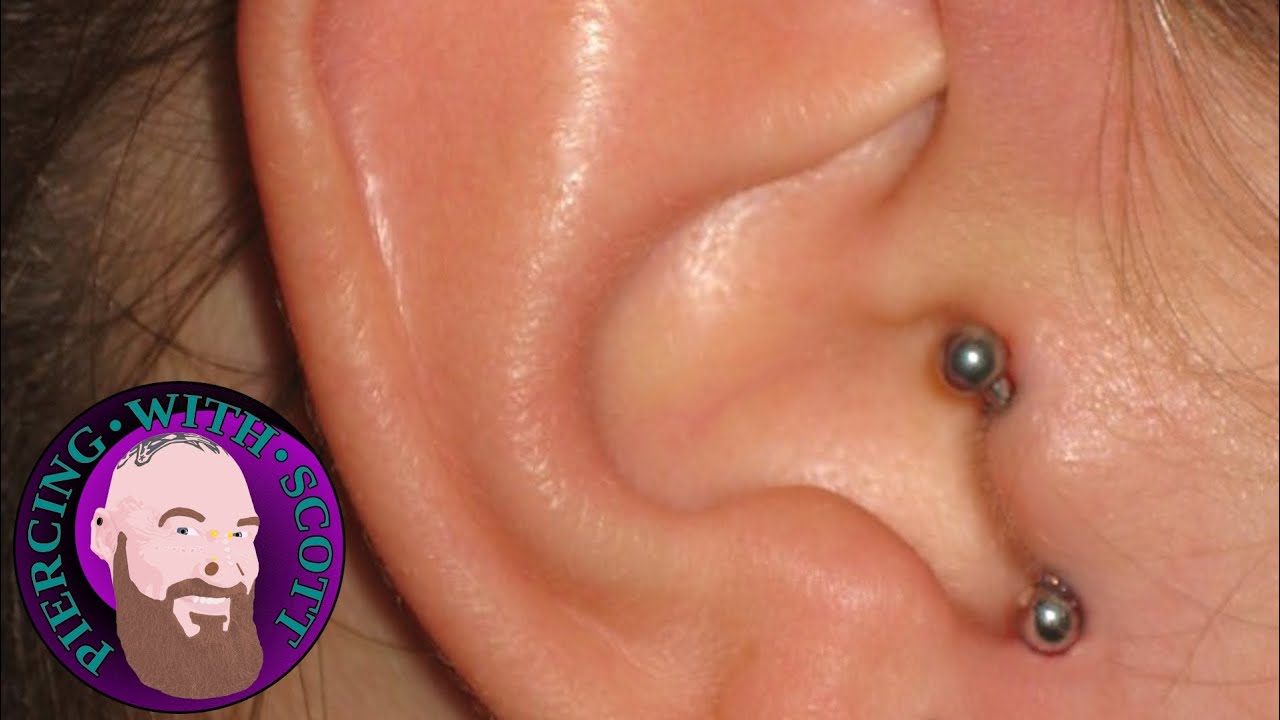 The Whole Truth - Vertical Tragus Piercing