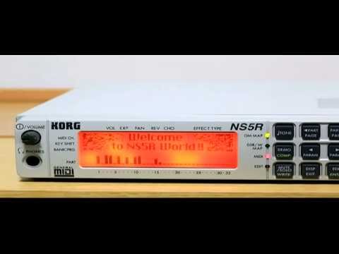 Korg NS5R MIDI “Tone Generator” Synth Module | Reverb