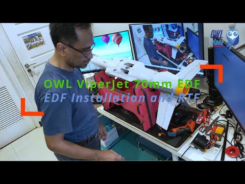 🦉 OWL ViperJet 70mm EDF (Test Files)・Free 3D File for ・Cults