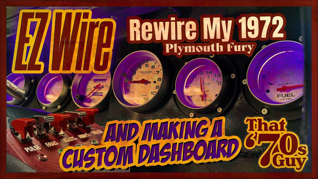 Rewiring the Beast: E-Z Wire Kit Install & Custom Mopar Dash Build!