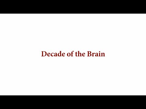 Decade of the Brain