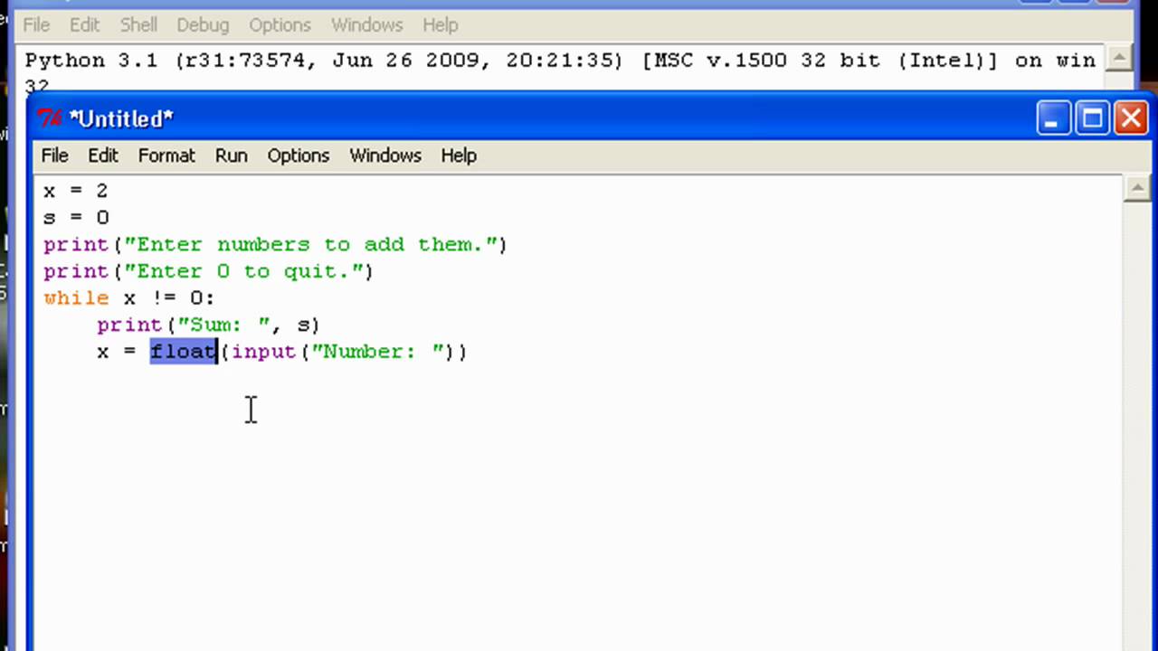 Python 3 Tutorial: 11 - While Statement