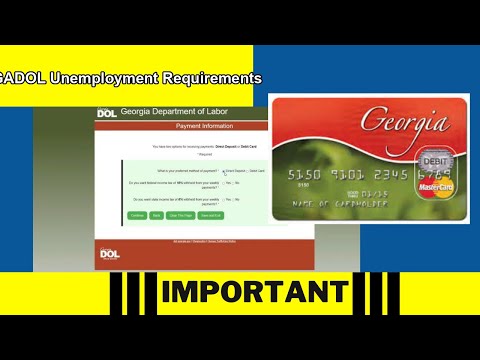 GADOL Georgia Unemployment How to Meet Work Search Requirements Employ Georgia Rules
