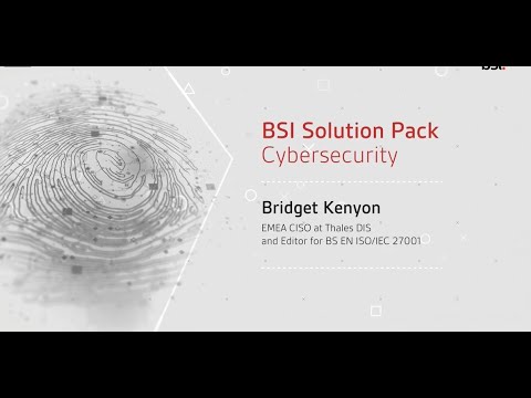 BSI Management Solution Pack – Cybersecurity