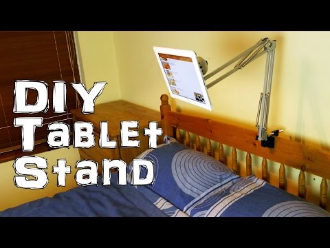This Hovering DIY Tablet Holder is Crazy Easy to Make