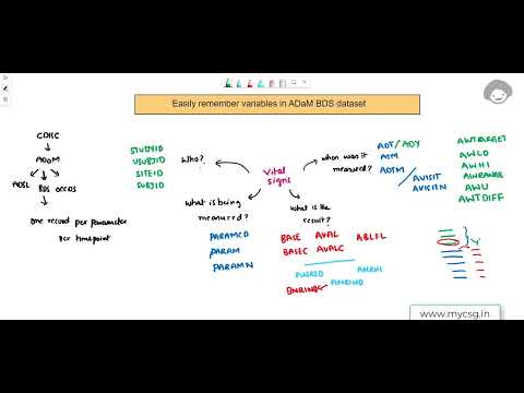 CDISC ADaM: Easily remember BDS dataset variables