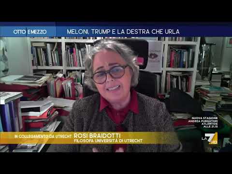 Migranti, la prof.ssa Braidotti su Meloni: "Non ha empatia, il mandato elettorale è tormentare ...