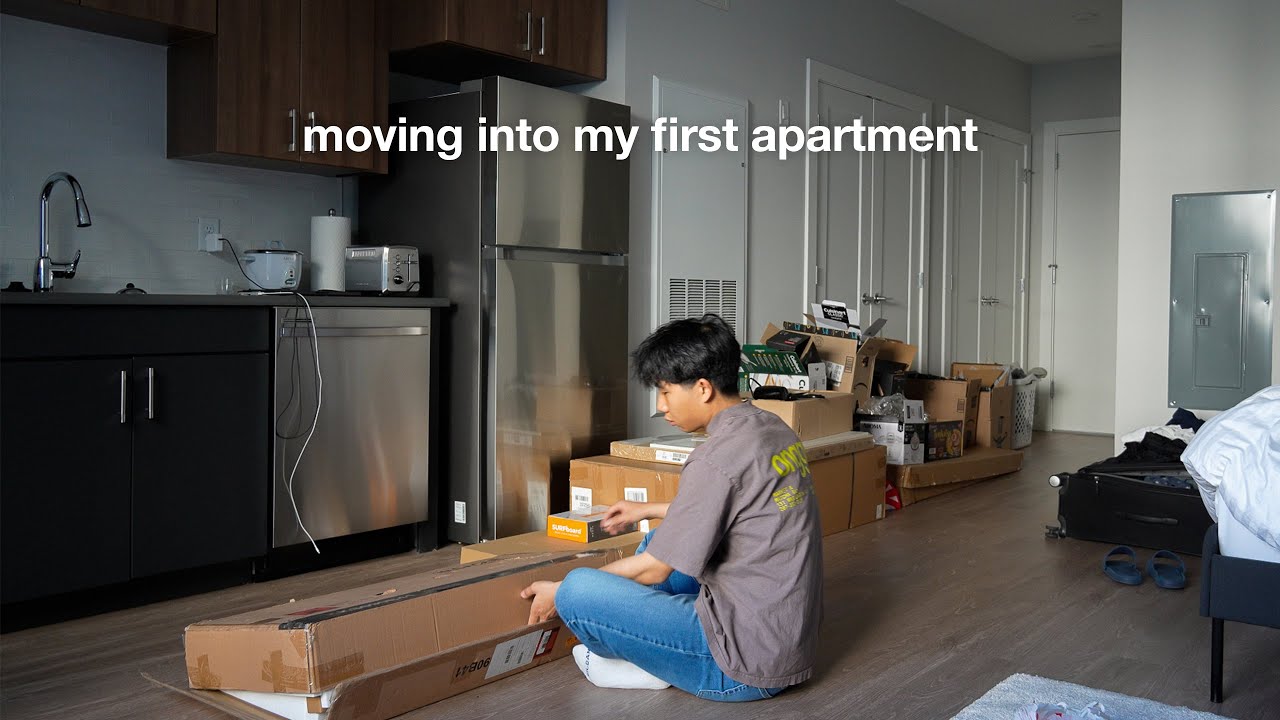Moving Into My First Apartment | Studio Outside Boston