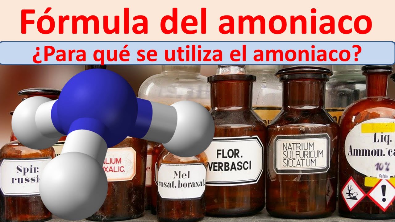 Formula del amoniaco