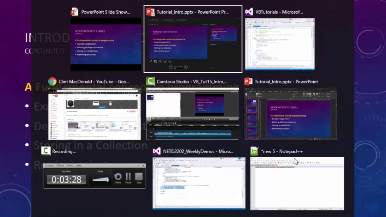 Visual Basic Tutorial 15b - Intro to Classes Continued
