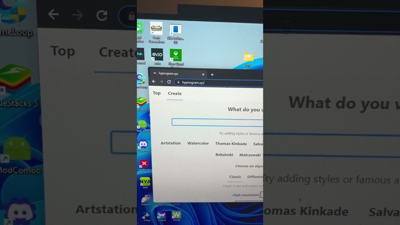Create AI pictures for free!