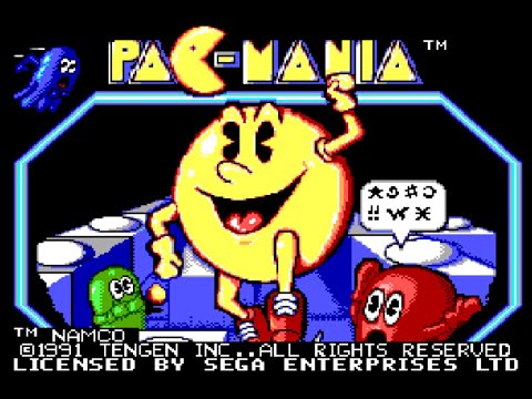Pac-Mania (Sega Master System) (1991) Gameplay #1