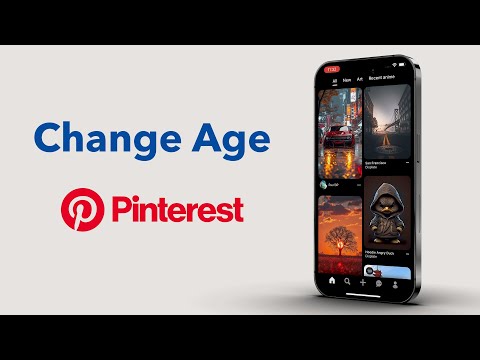 How To Change Age On Pinterest?