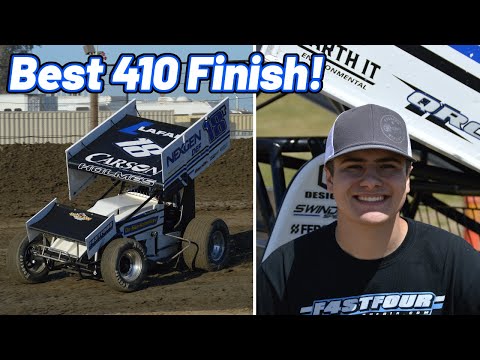 My Best 410 Sprint Car Finish To Date at the Keller Auto Speedway!