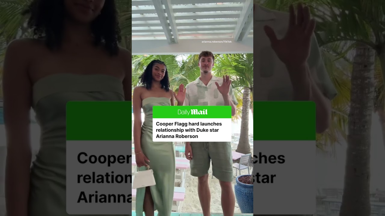 Cooper Flagg hard launches relationship with Arianna Roberson