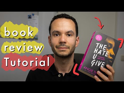 Writing tutorial: How to write a book review in 15 minutes (with example!)