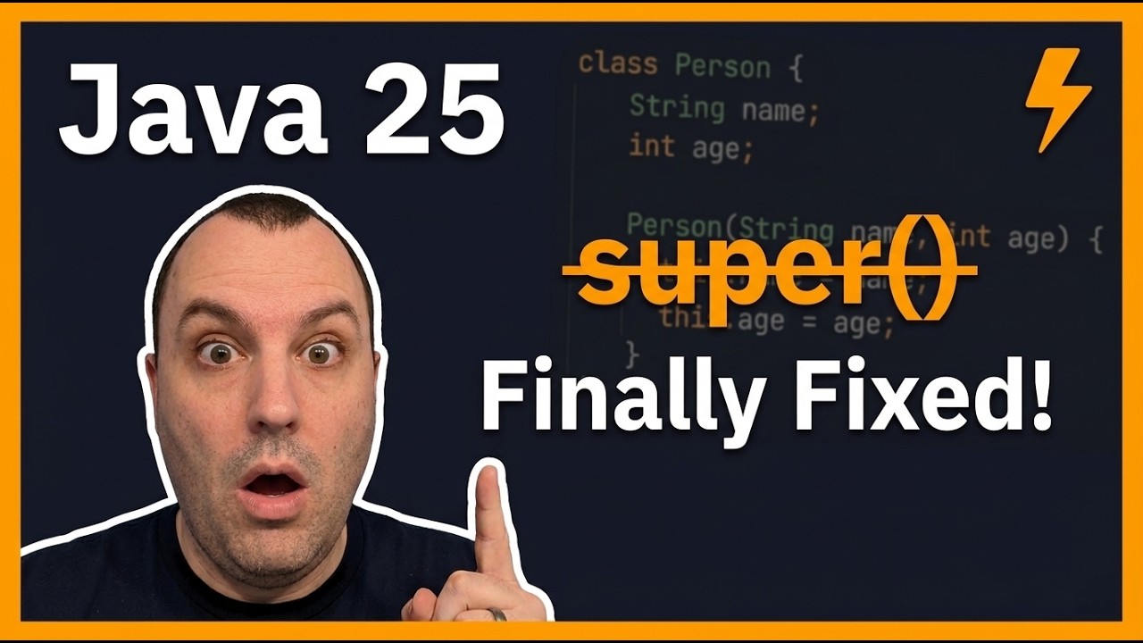 Java 25: Now You Can Validate BEFORE super() — JEP 513 Explained (Flexible Constructors)