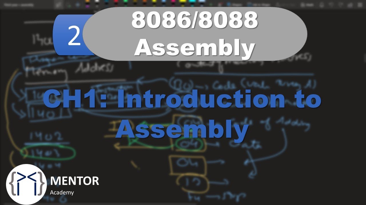 Microprocessor Assembly language : chapter 1