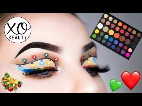 20 Christmas Eyeshadow Ideas - Holiday Party Makeup Tutorials