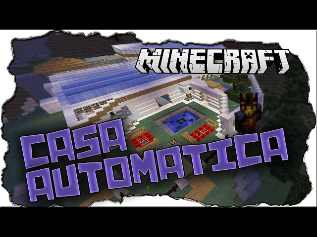 AUTOMATIC REDSTONE HOUSE / CASA AUTOMATICA DE REDSTONE Minecraft Map